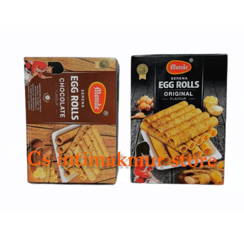Jual Monde Wafer Egg roll Box 70 gr | Shopee Indonesia