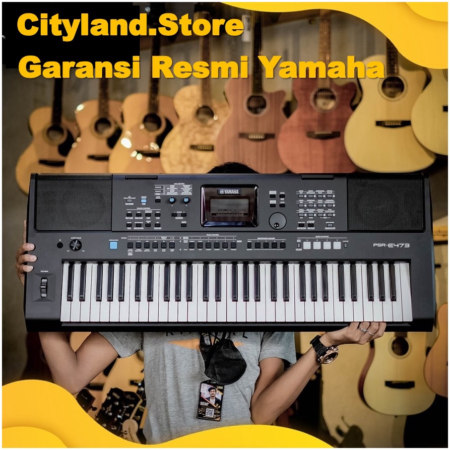 Jual Yamaha PSR E473 E-473 E 473 Keyboard Yamaha PSR Original Garansi Resmi | Shopee Indonesia