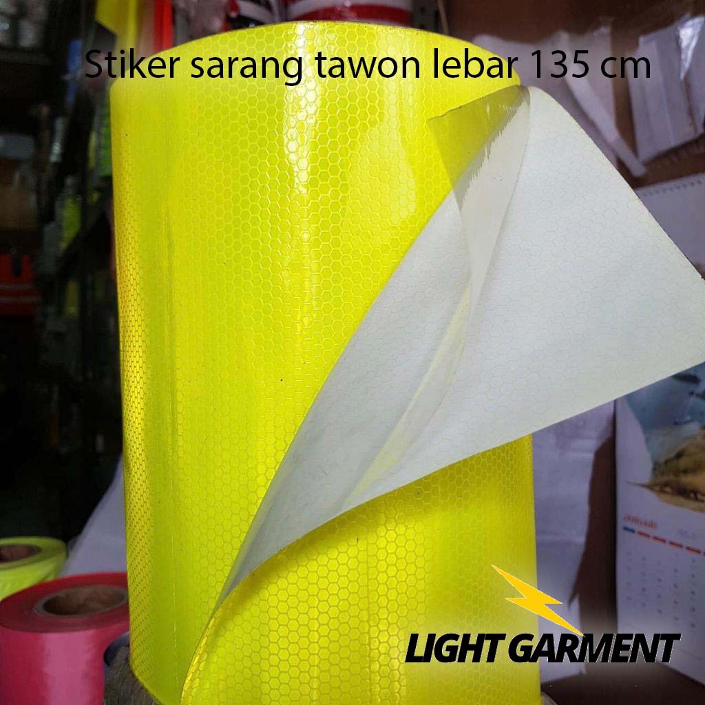 Jual Stiker lebar 1 meter skotlet sarang tawon reflektor reflektif ...