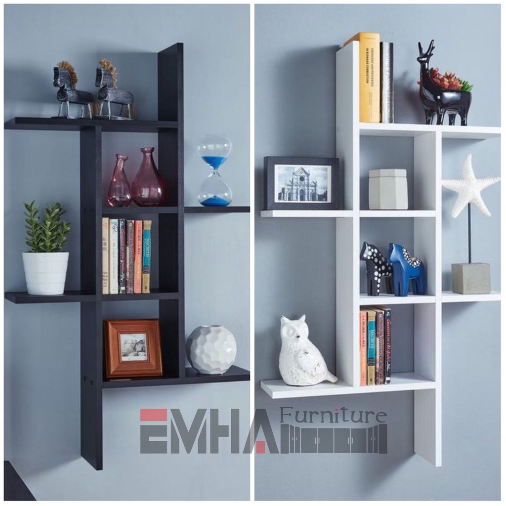 Jual RAK HIASAN DINDING MODERN 8 SAP | Shopee Indonesia