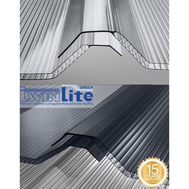 Jual Atap Gelombang TWINLITE GRECA | Shopee Indonesia