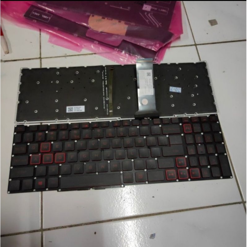 Jual Keyboard For Acer Nitro 5 AN515 54 Nitro 7 AN715 51 AN715 51 LG5P ...