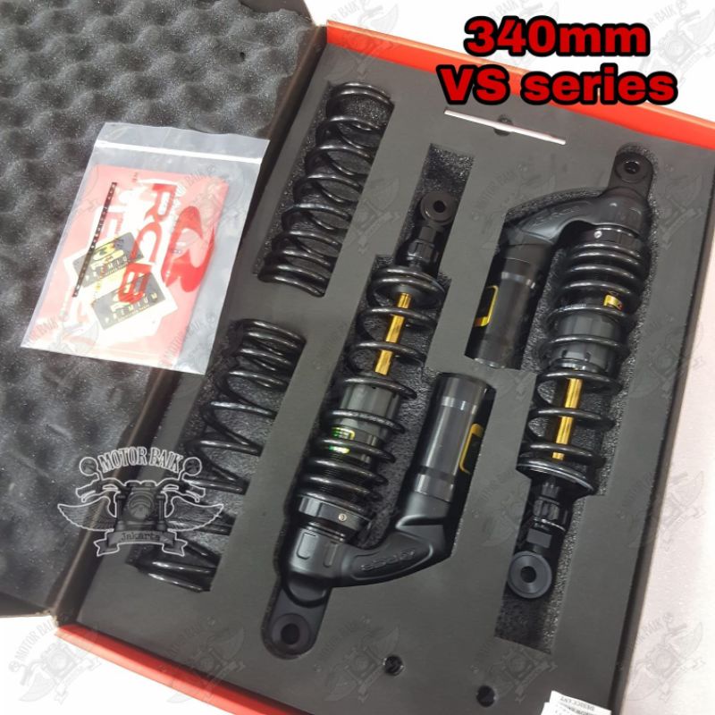 Jual Shockbreaker RCB racingboy VS series 340mm tabung atas fungsi ...