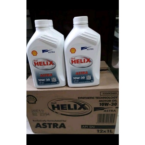 Jual Oli Mesin SHELL HELIX ASTRA 10 - 30W ORIGINAL SEGEL Kemasan 1 ...