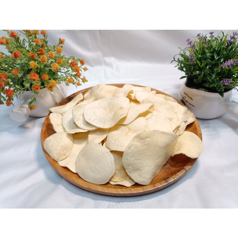 Jual Keripik Kentang Putih 100 Gram Bandung Kripik Cemilan | Shopee ...