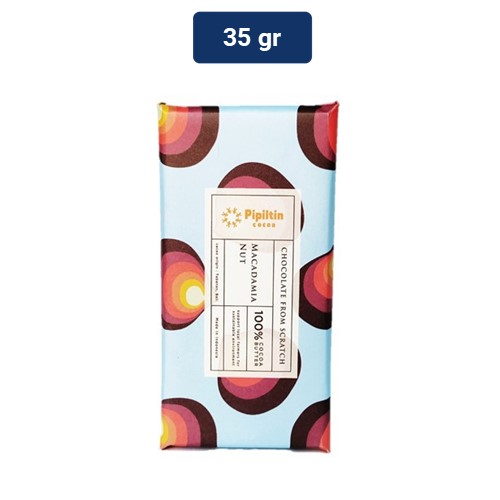Jual Pipiltin Cocoa Chocolate Bar Macadamia 35 gr | Shopee Indonesia