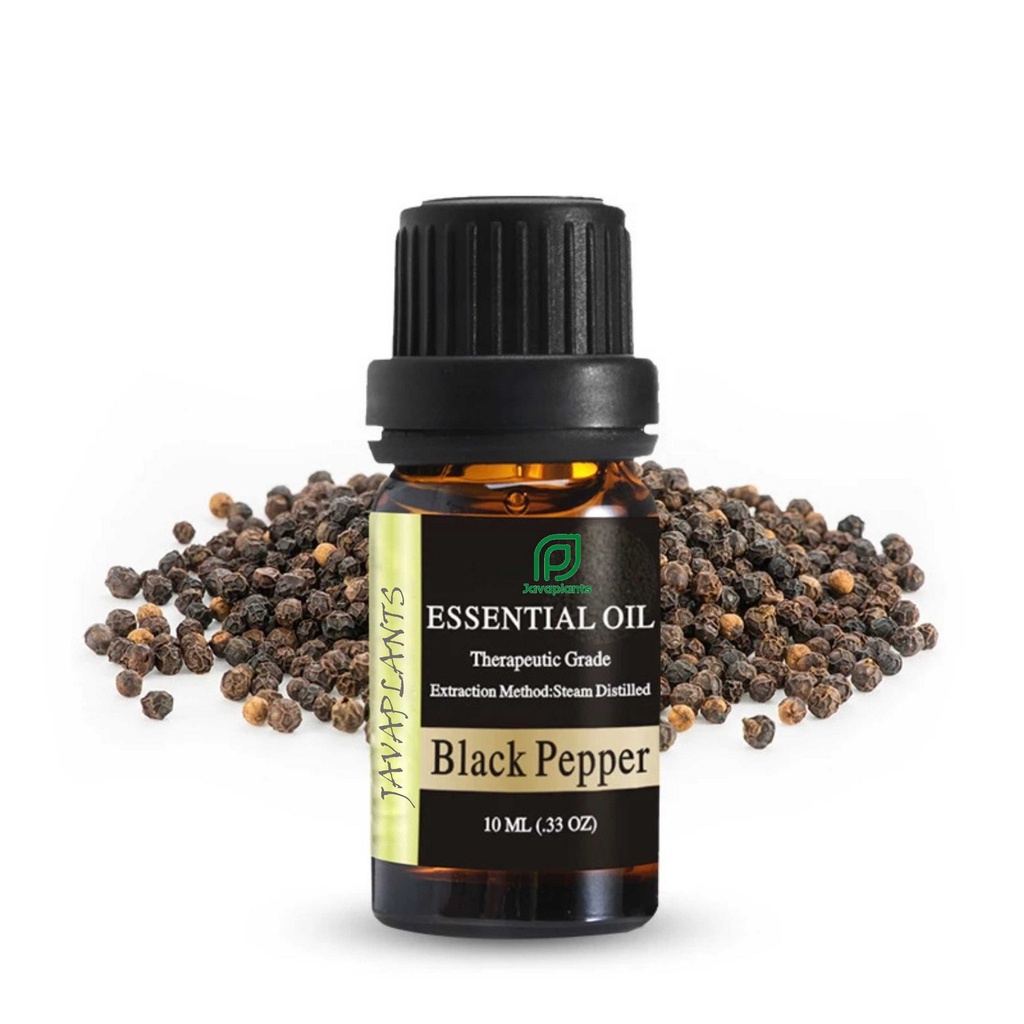 Jual Black Pepper Essential Oil 10 ml Piper Nigrum Minyak Atsiri Lada ...