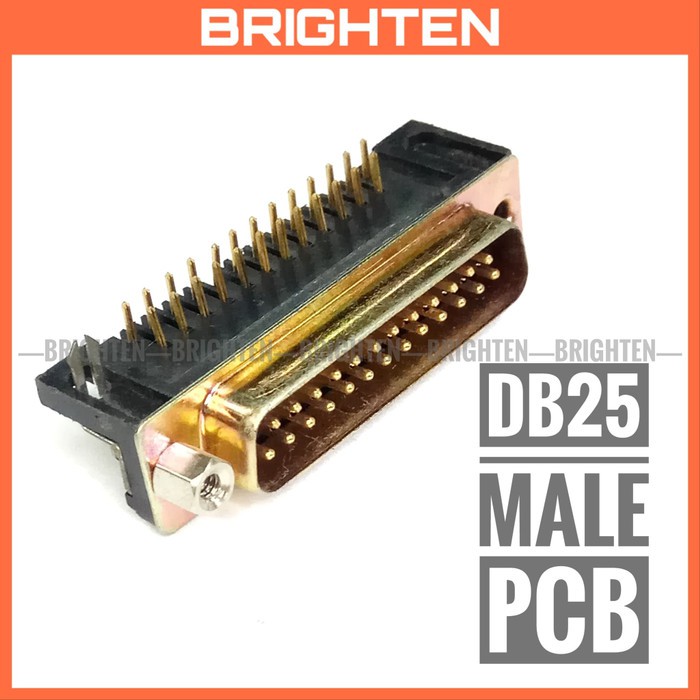 Jual Konektor DB25 male RA (right angle) PCB | Shopee Indonesia