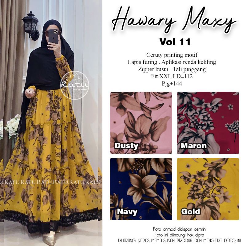 Jual Hawari Maxi by RATU | Shopee Indonesia