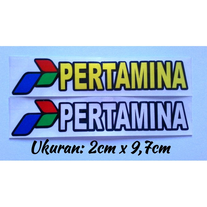 Jual STIKER CUTTING TULISAN PERTAMINA UNTUK AKSESORIS MOTOR | Shopee ...