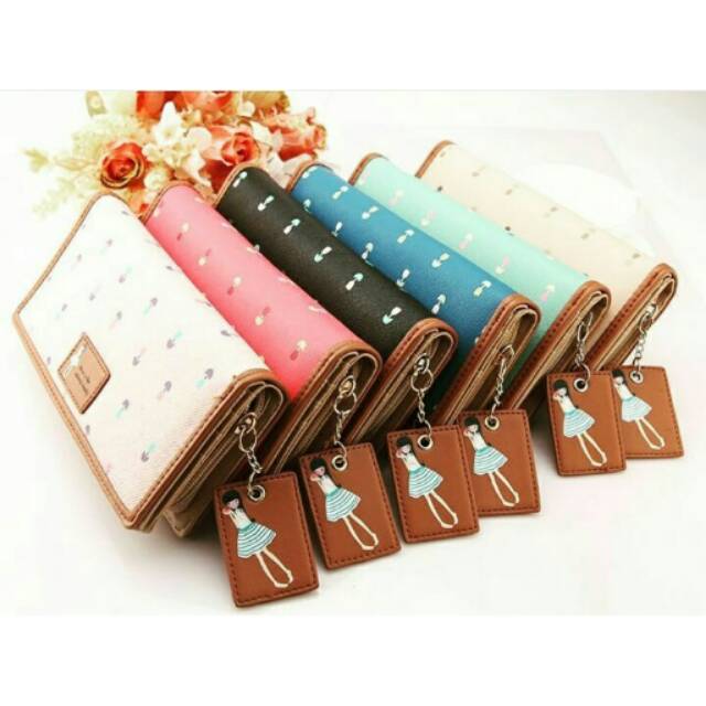 Jual DOLLY FLORAL WALLET | Shopee Indonesia