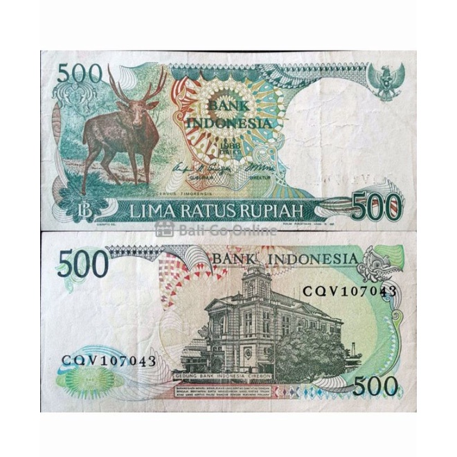 Jual Koleksi Uang Kertas RP500 1988 | Shopee Indonesia
