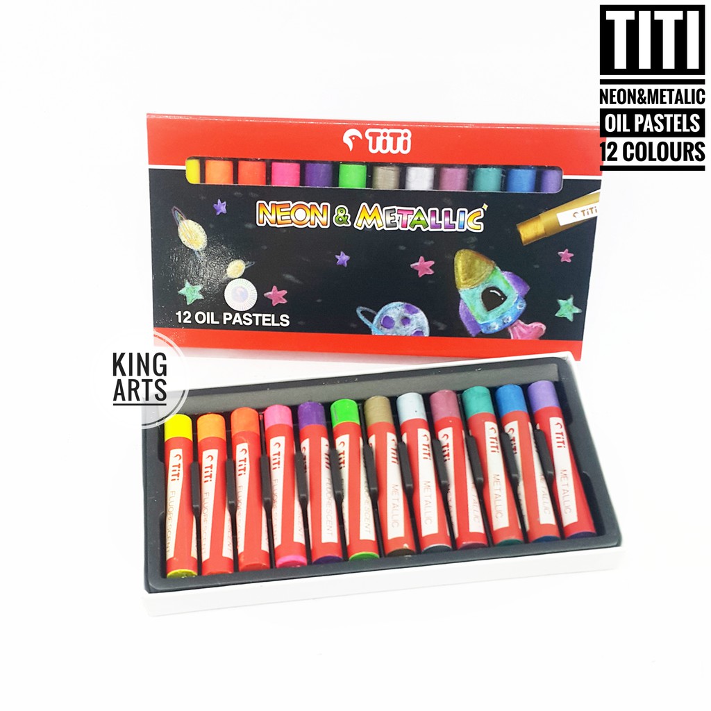 Jual Titi Oil Pastel Neon&Metalic colours - 12 Colours | Shopee Indonesia