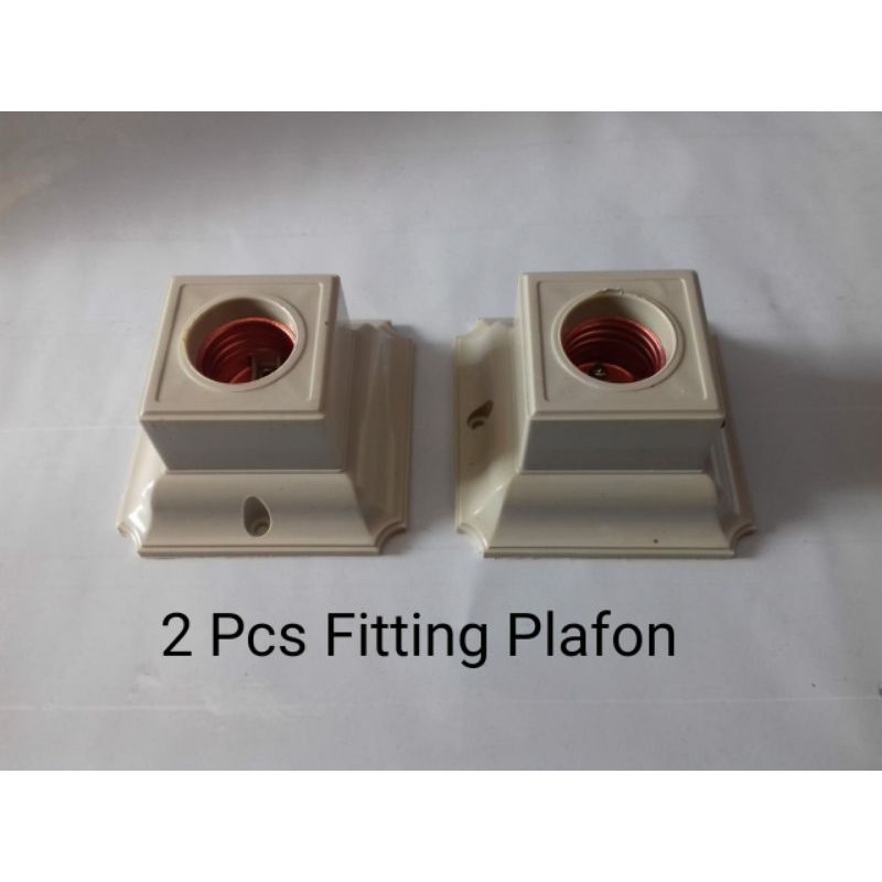 Jual 2 Pcs Fitting Fiting Pitting Piting Plafon Plapon Flafon Flapon ...