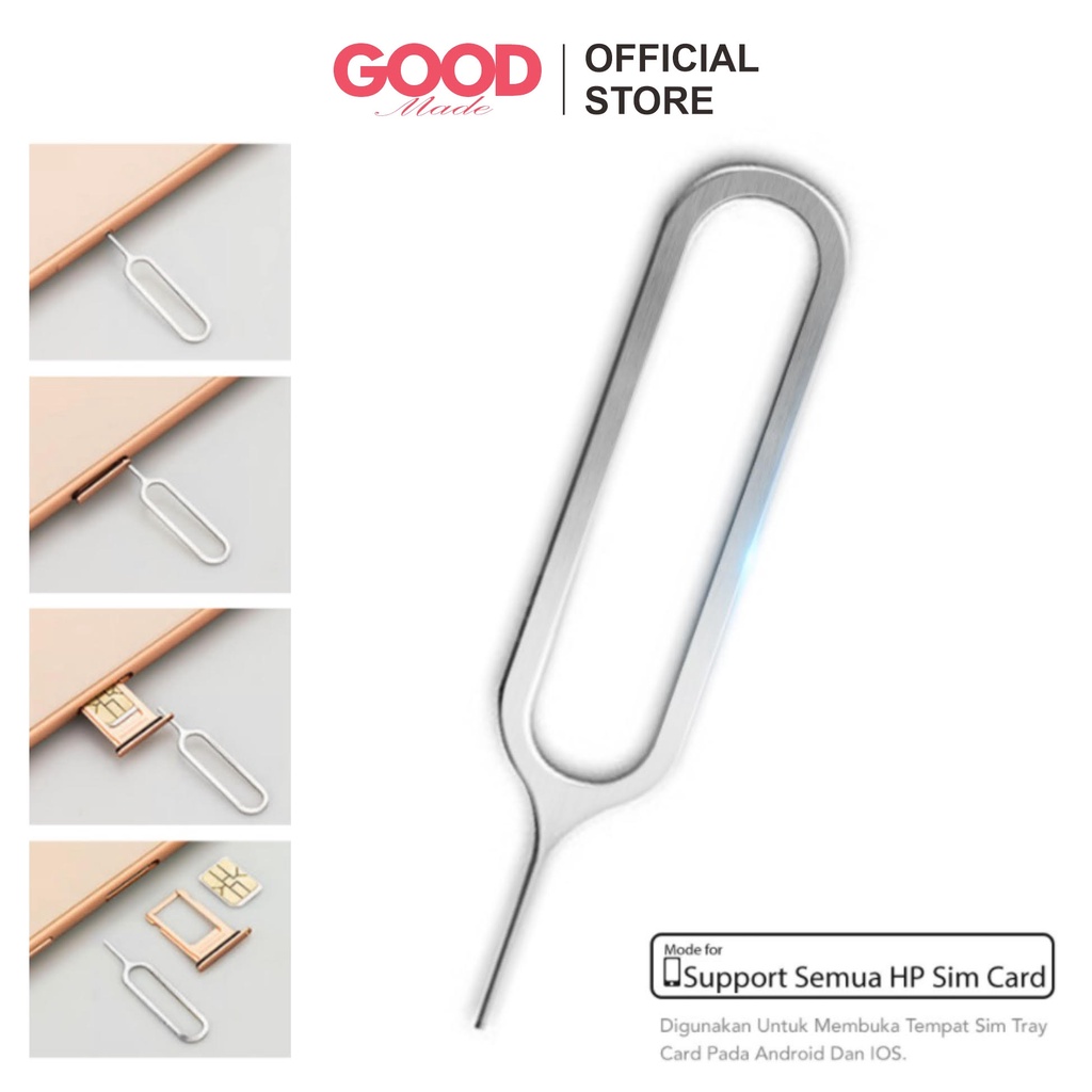 Jual GOOD MADE - Pin Tusukan Sim Card / Jarum Hp / Pembuka Sim Card ...