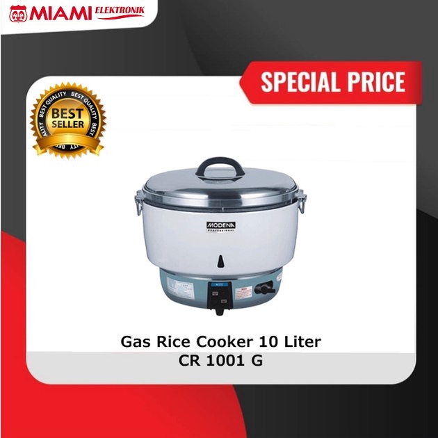 Jual MODENA Gas Rice Cooker CR 1001 G / Penanak Nasi Gas CR1001G ...