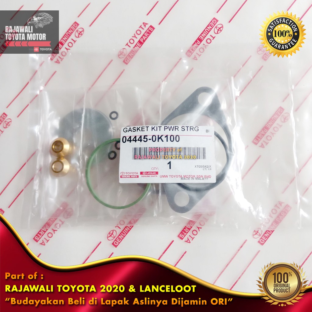 Jual Kit Power Steering Innova & Hilux 2004-2015 Gasket Seal Bawah ...