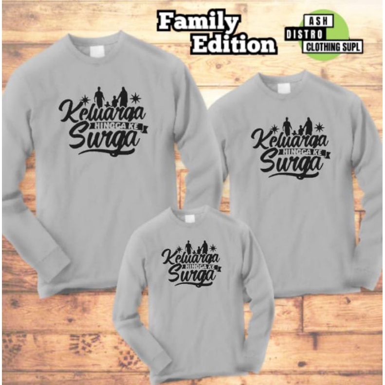 Jual Baju couple keluarga lengan panjang / kaos couple keluarga muslim ... Jual Baju couple keluarga lengan panjang / kaos couple keluarga muslim ...