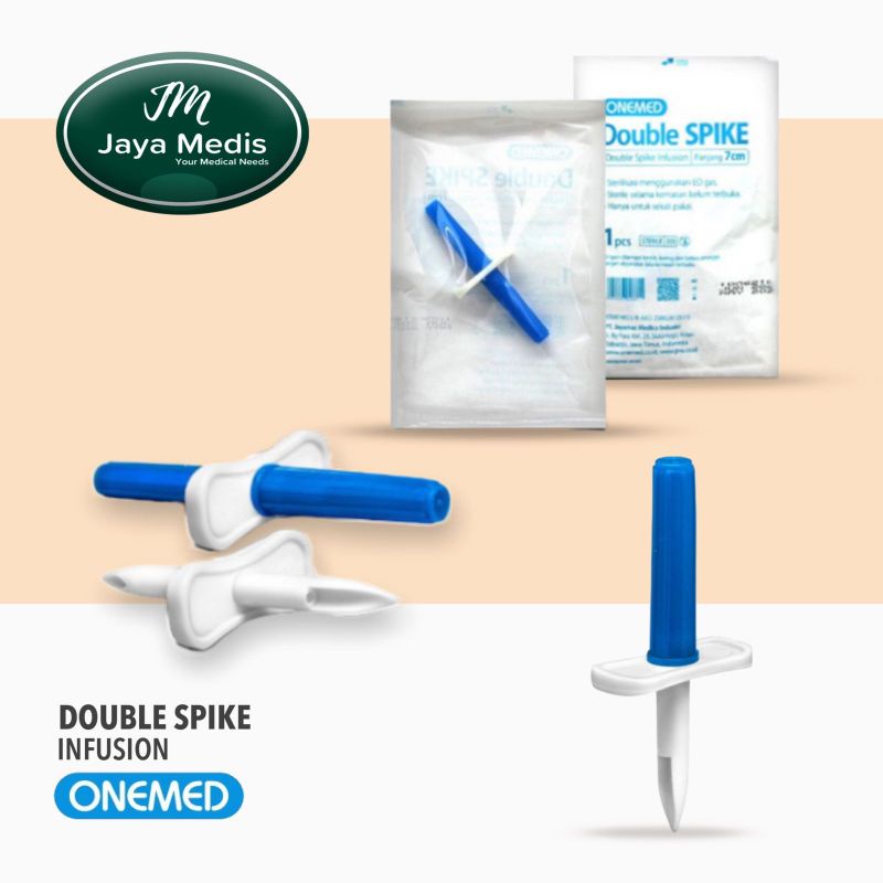 Jual Double Spike Infusion - Alat Tusuk Cairan Infus - Onemed 7cm ...