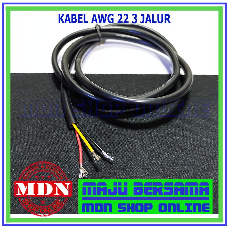 Jual Kabel AWG 22 3 Jalur Original | Shopee Indonesia