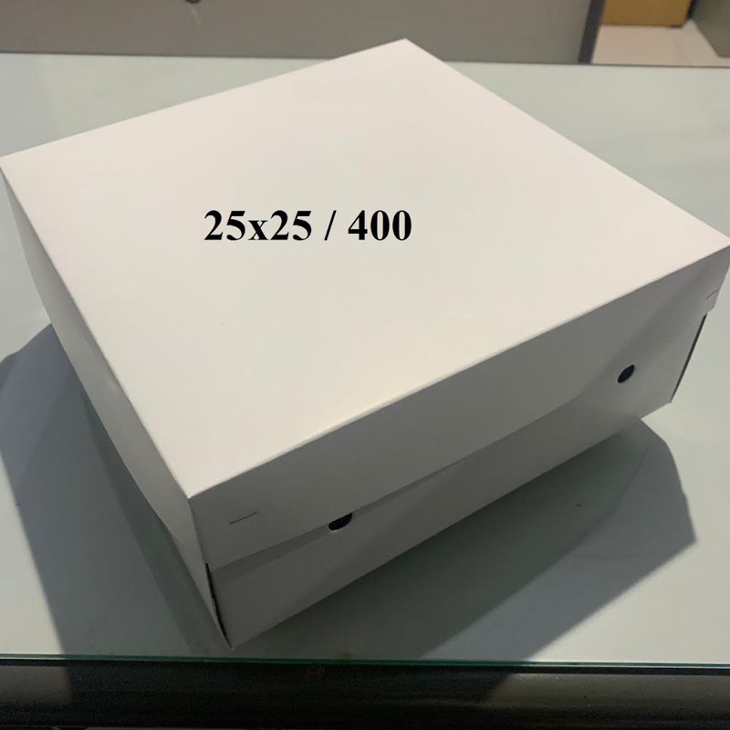 Jual Dus Makanan 25 x 25 Roti Box Berkat Kardus Kue Coated Tebal Ukuran ...