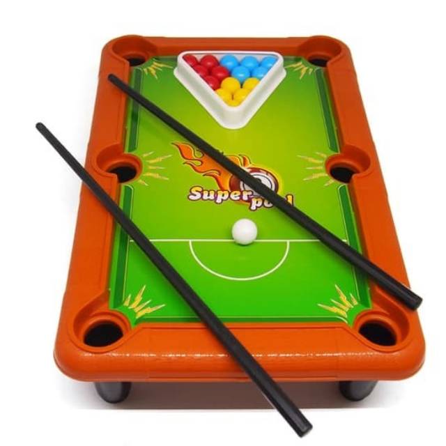 Jual Mainan Meja Biliar Mini Super Pool Billiard | Shopee Indonesia