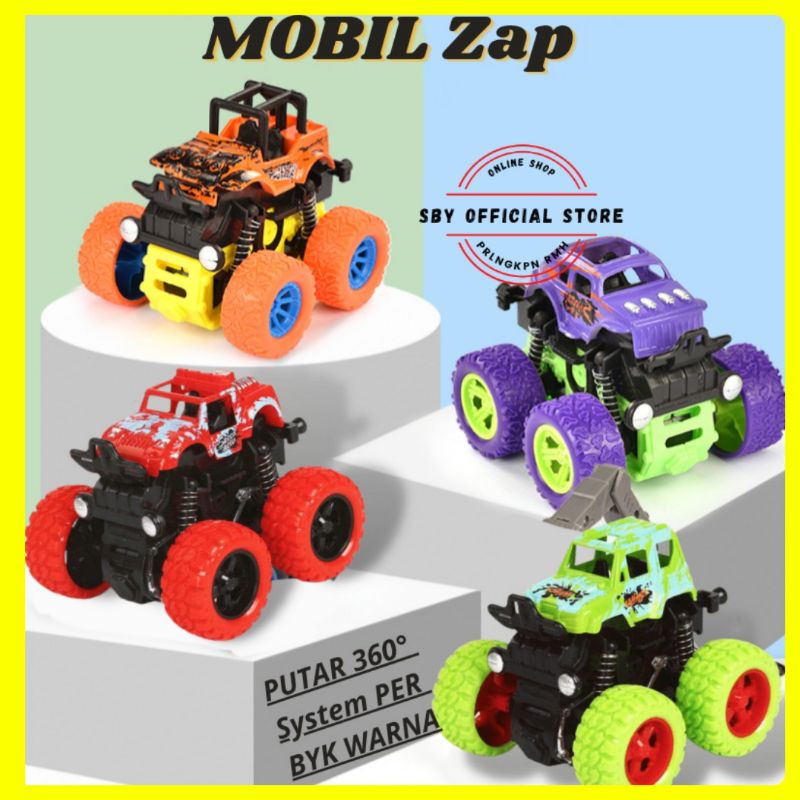 Jual Mainan Anak Mobil Monster Zap Mainan Mobil Jip Off Road 4 Drive ...