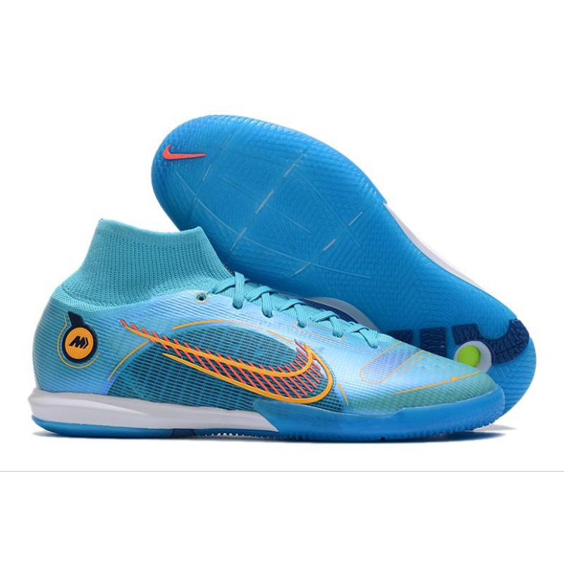 Jual Sepatu Futsal Nike Mercurial Superfly 8 IC Chlorine blue | Shopee ...
