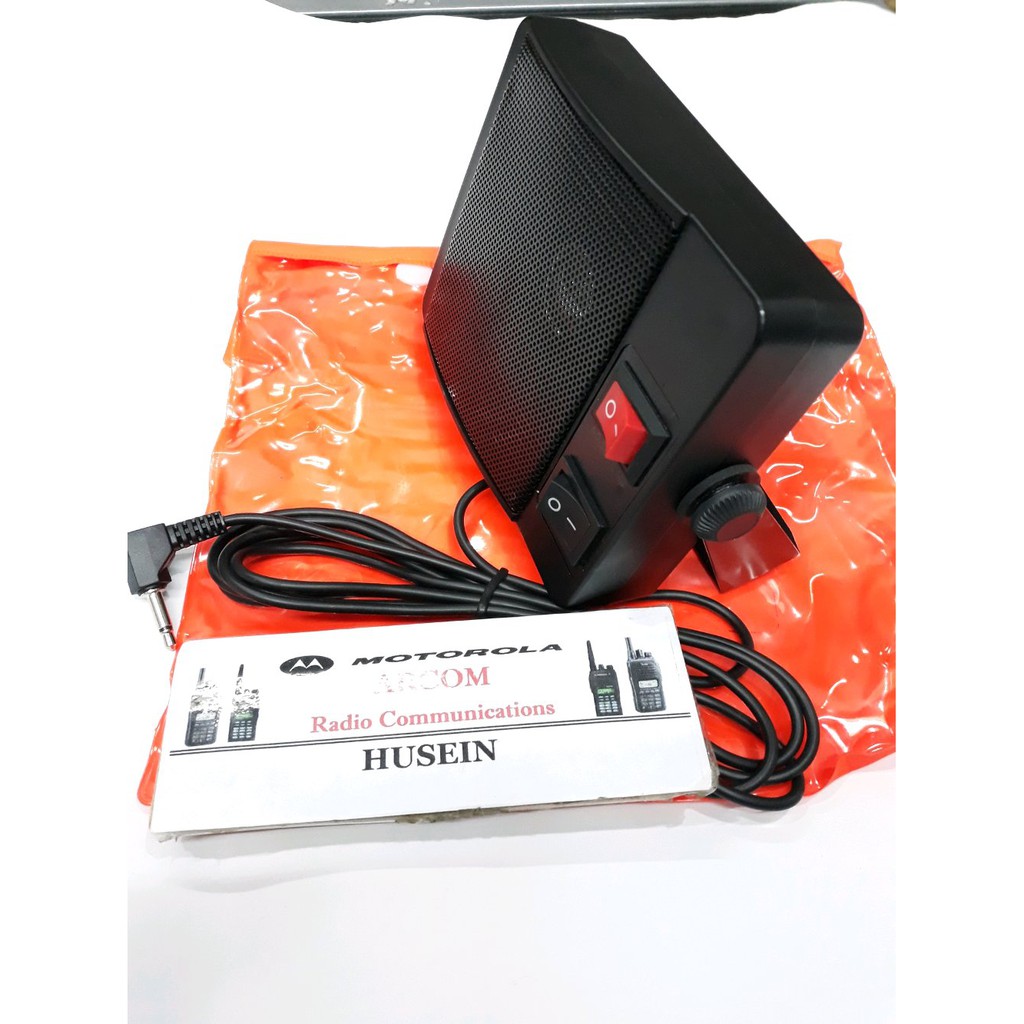 Jual EKSTERNAL SPEAKER RADIO RIG ICOM 2300H ICOM 2730A SPEAKER RADIO ...