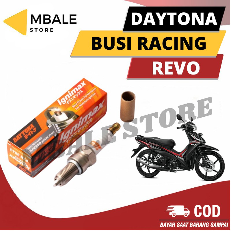 Jual busi racing daytona honda revo 110 iridium 3389 | Shopee Indonesia