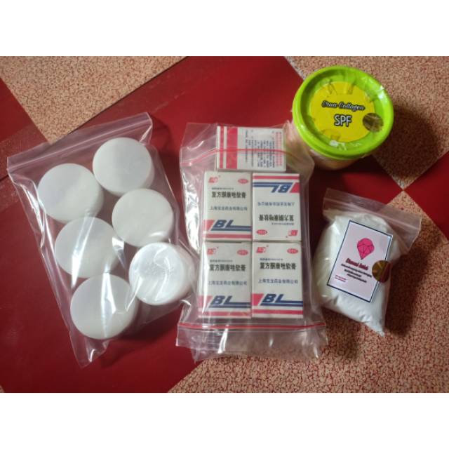 Jual Bahan handbody racikan pemutih permanen 1/2 ORIGINAL | Shopee ...