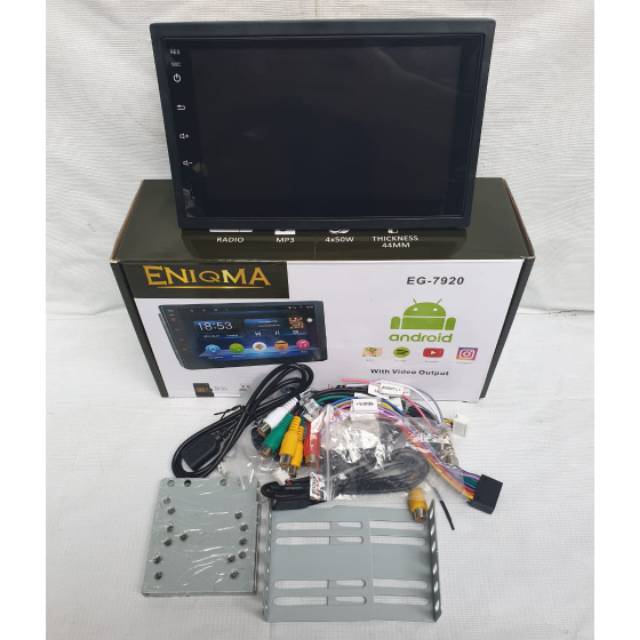 Jual Head Unit Android ENIGMA EG-7902 Fullglass Dll | Shopee Indonesia