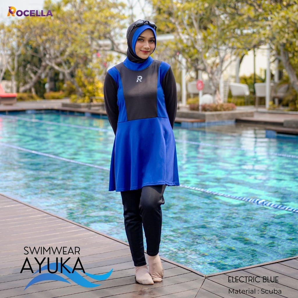 Jual Rocella Swimwear Ayuka Kacamata Renang Swimsuit Wanita