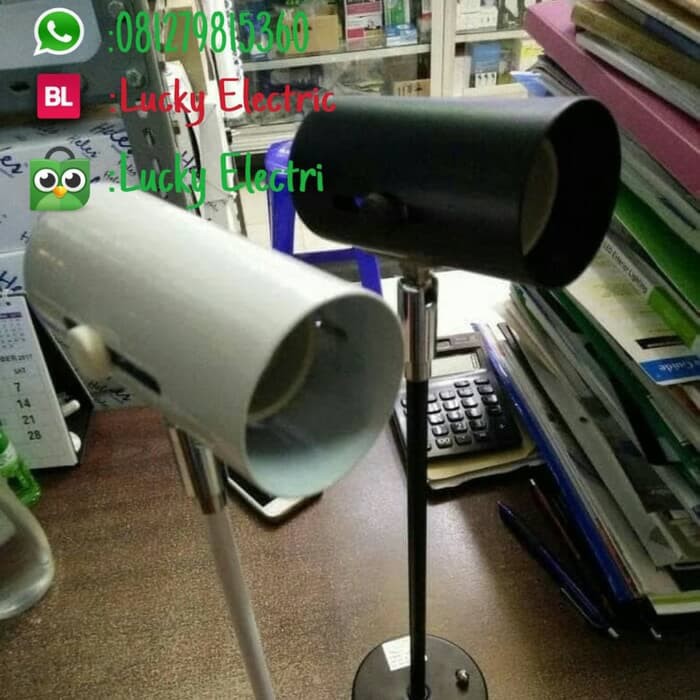 Jual housing spotlight E27 30cm / lampu sorot lukisan / lampu pameran ...