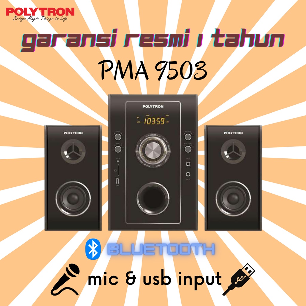 Jual Speaker Aktif Polytron PMA 9503 | Shopee Indonesia
