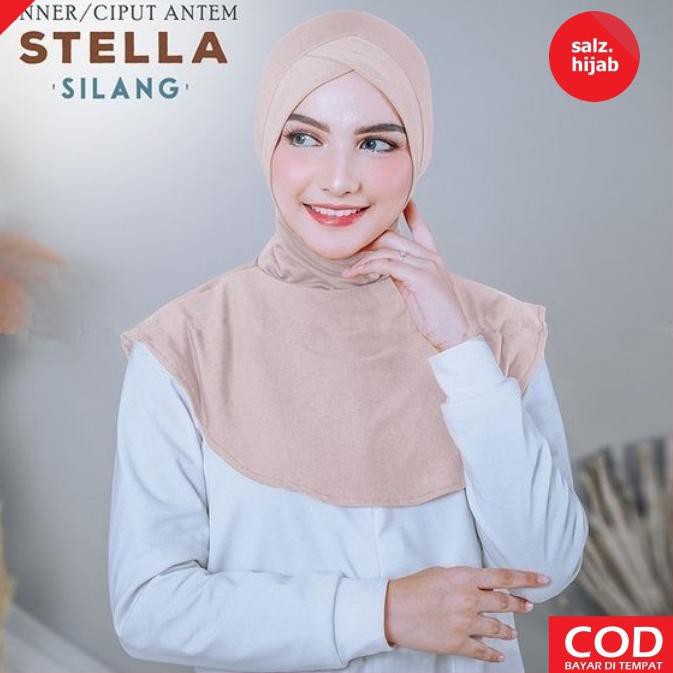 Jual Ciput Ninja Silang Inner Jilbab Simple Inner Daleman Hijab Antem ...