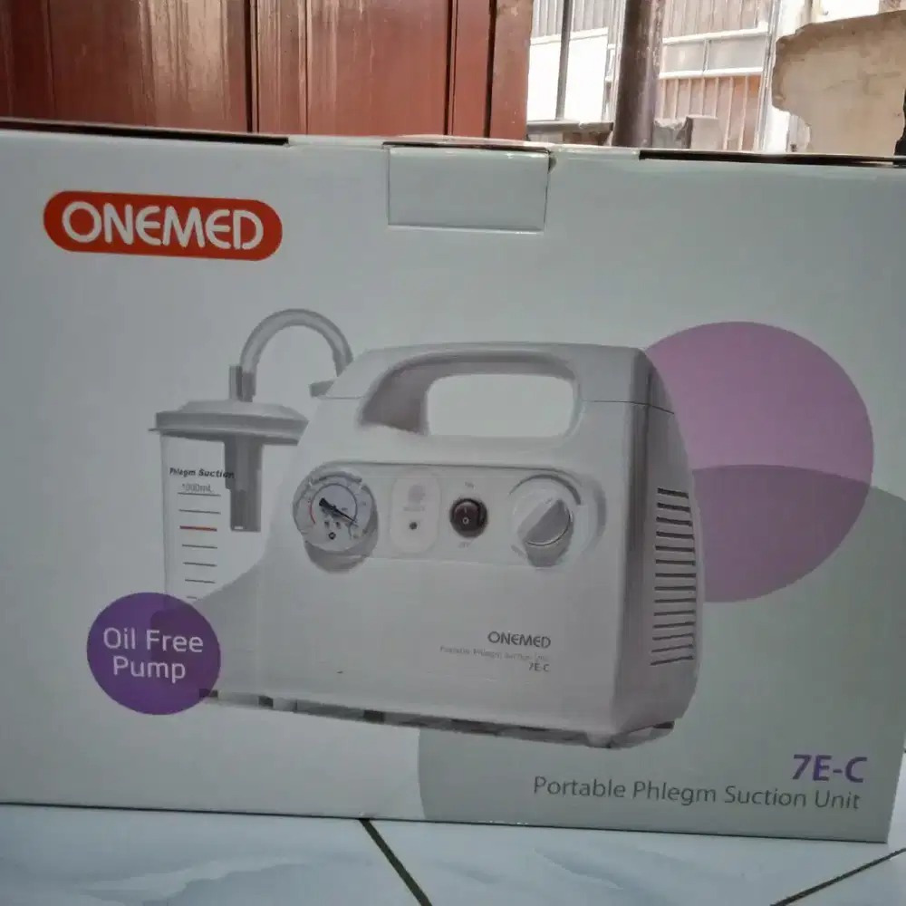 Jual suction pump portable phlegm unit 7e-B/7e-C ONEMED penyedot air ...