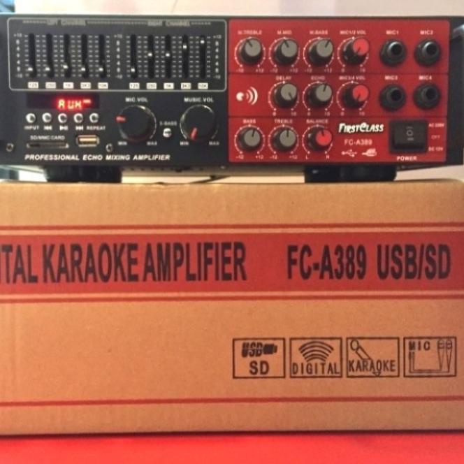 Jual AMPLIFIER FIRSTCLASS FC A 389 AMPLI FIRST CLASS FC A389 FCA389 ...