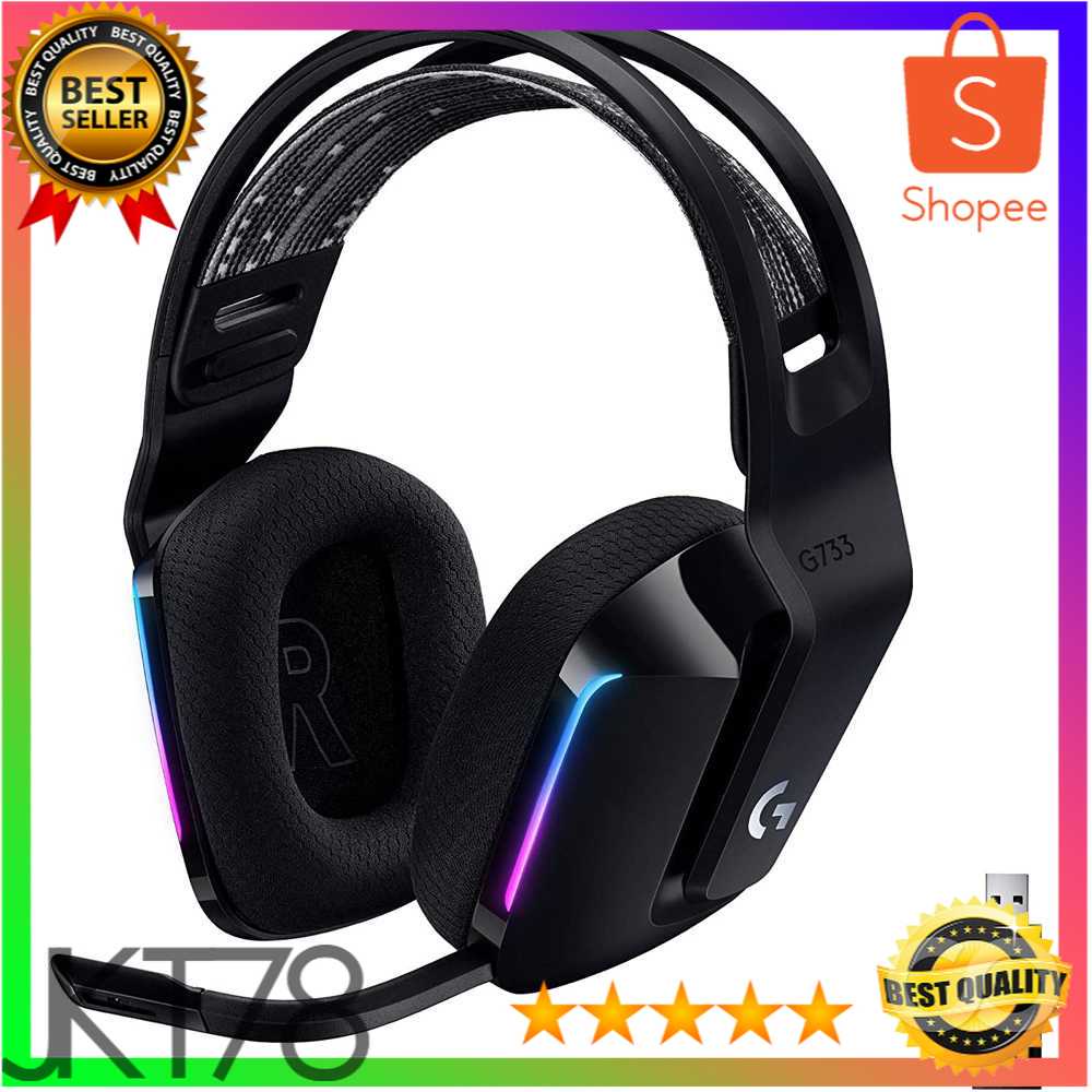 Jual Logitech LIGHTSPEED Wireless RGB 7.1 Surround Gaming Headset ...