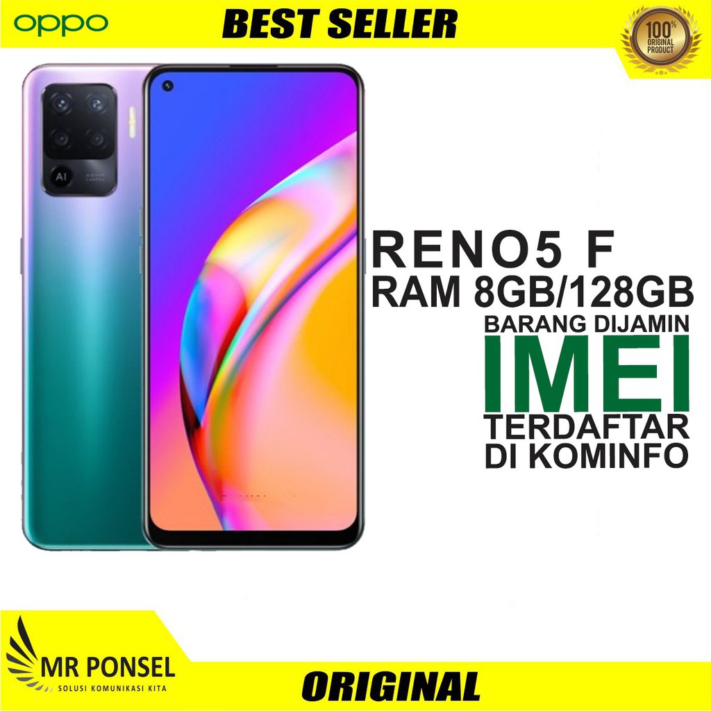 Jual OPPO RENO 5F RAM 8/128 GB GARANSI RESMI OPPO | Shopee Indonesia