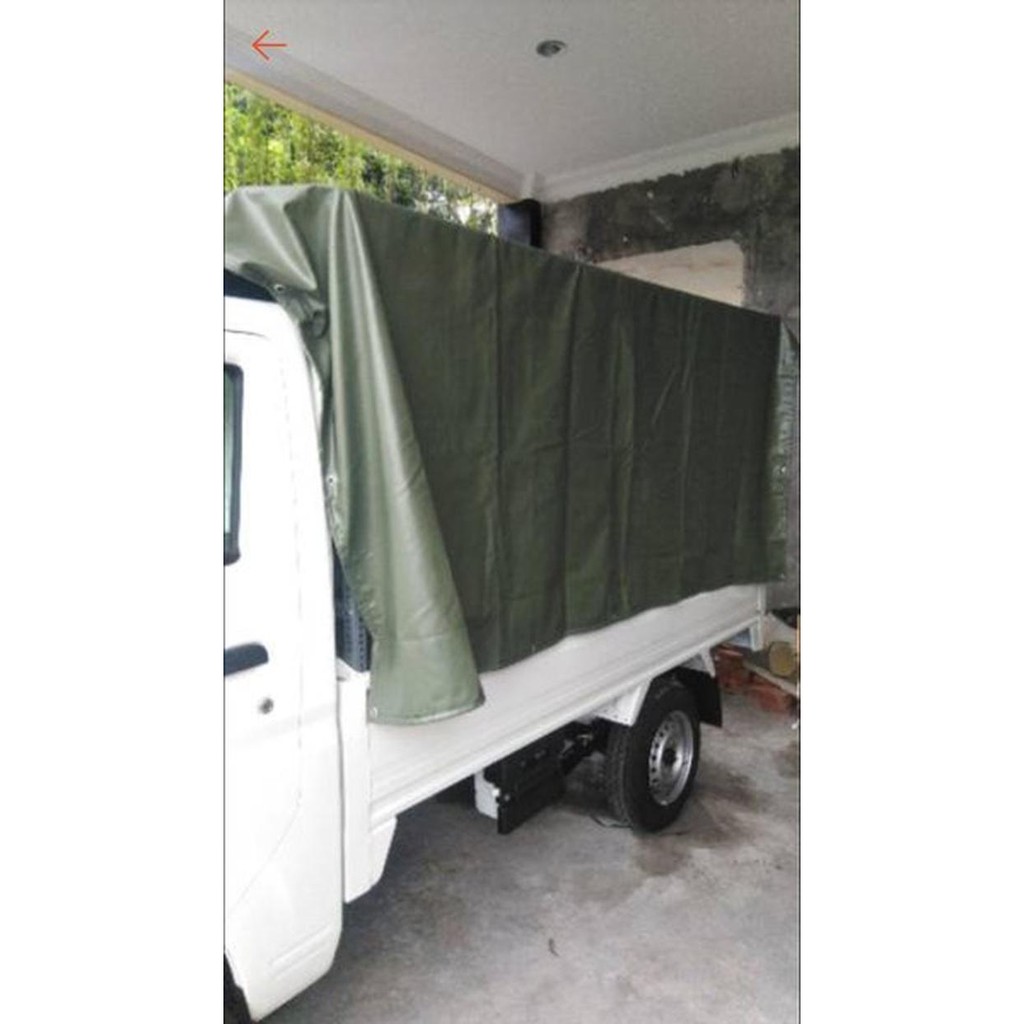 Jual TERPAL KAIN CV atau TERPAL KAIN TENDA TENTARA UKURAN 4X4.5 METER ...