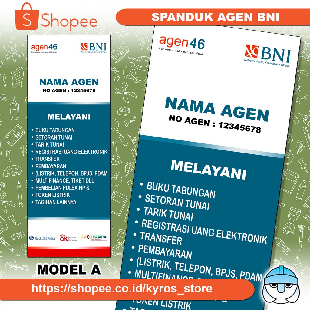 Jual SPANDUK X BANNER AGEN BNI MURAH | Shopee Indonesia