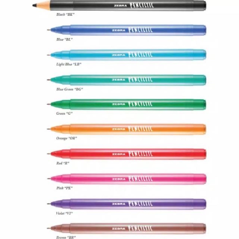 Jual ZEBRA PEN PENCILTIC WARNA | Shopee Indonesia