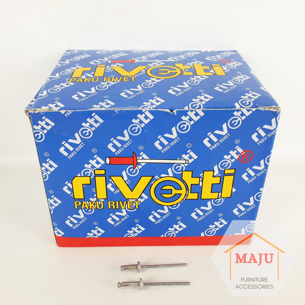Jual Paku Rivet RIVETTI 423 429 435 440 450 529 540 550 (Paku Keling ...