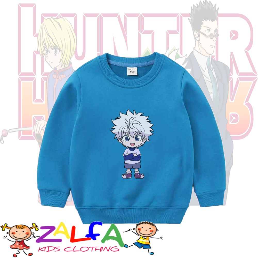 Jual JAKET SWEATER ANAK KILLUA ZOLDYCK HUNTER X HUNTER | Shopee Indonesia