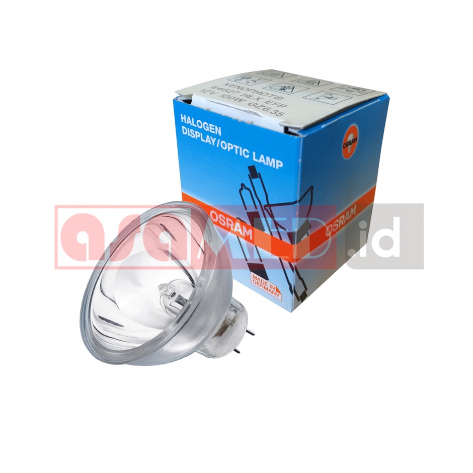Jual Lampu Halogen Operating Mikroskop 12v 100W GZ6,35 Osram MR16 ...