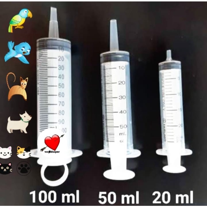 Jual Spet suntikan burung parrot afgrey macaw kakatua 20 ml cc - 50 ml cc - 100 ml cc jumbo ...