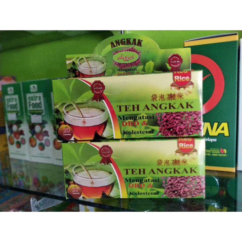 Jual TEH CELUP ANGKAK RED RICE (20KANTUNG) | Shopee Indonesia
