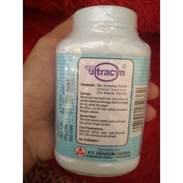 Jual bedak untuk kulit ULTRACYN 75 gr | Shopee Indonesia