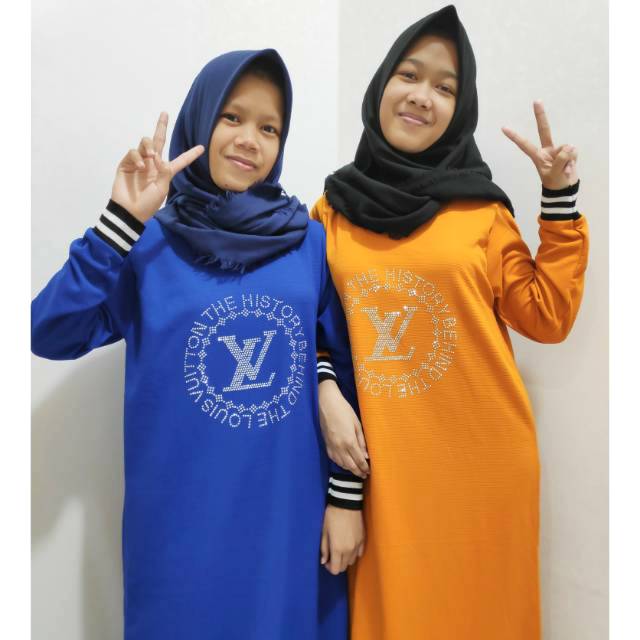 Jual MOMOGI - Gamis bomber waffle kekinian L* bulat | Shopee Indonesia